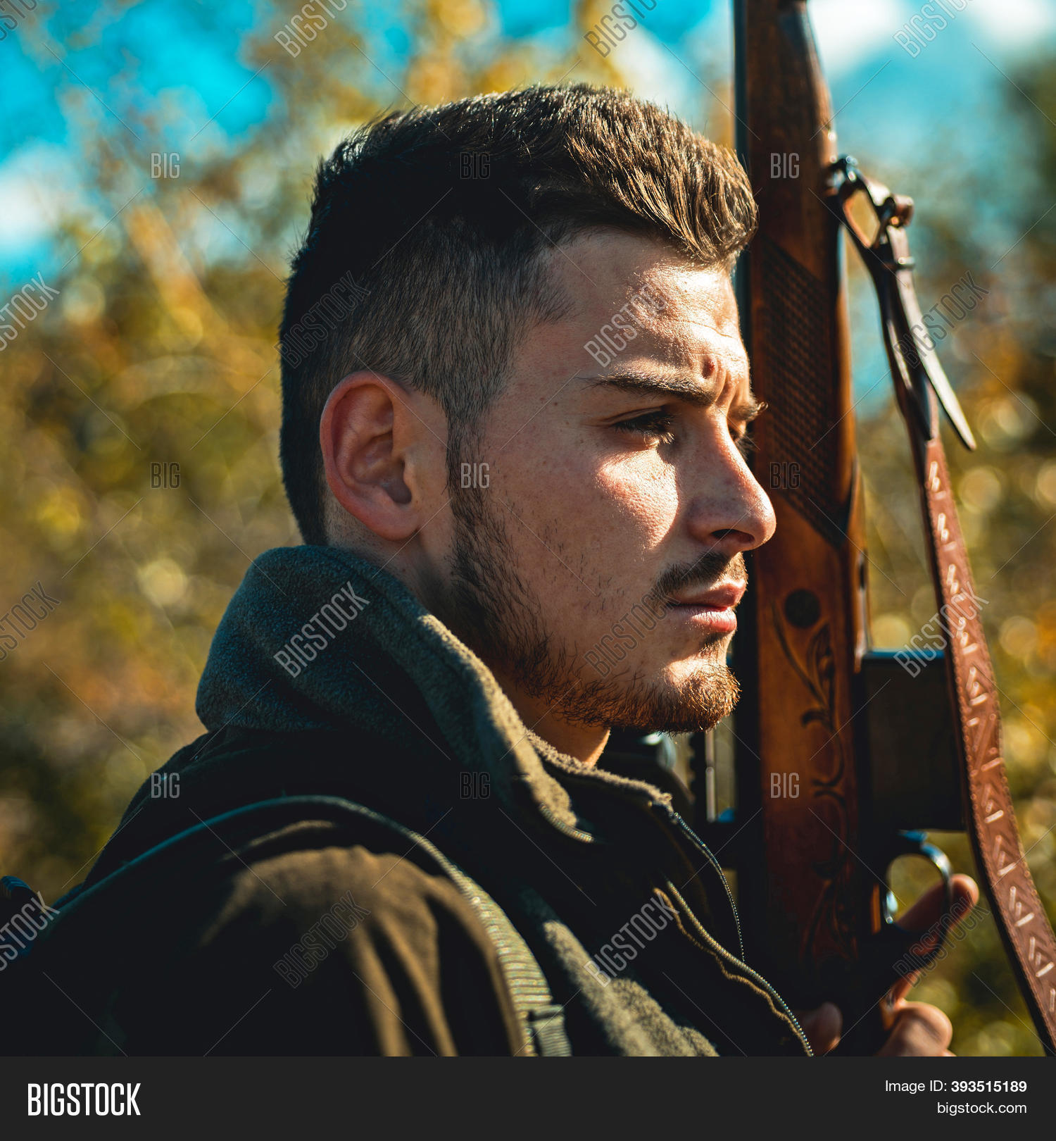 Hunter Shotgun Gun On Image & Photo (Free Trial) | Bigstock