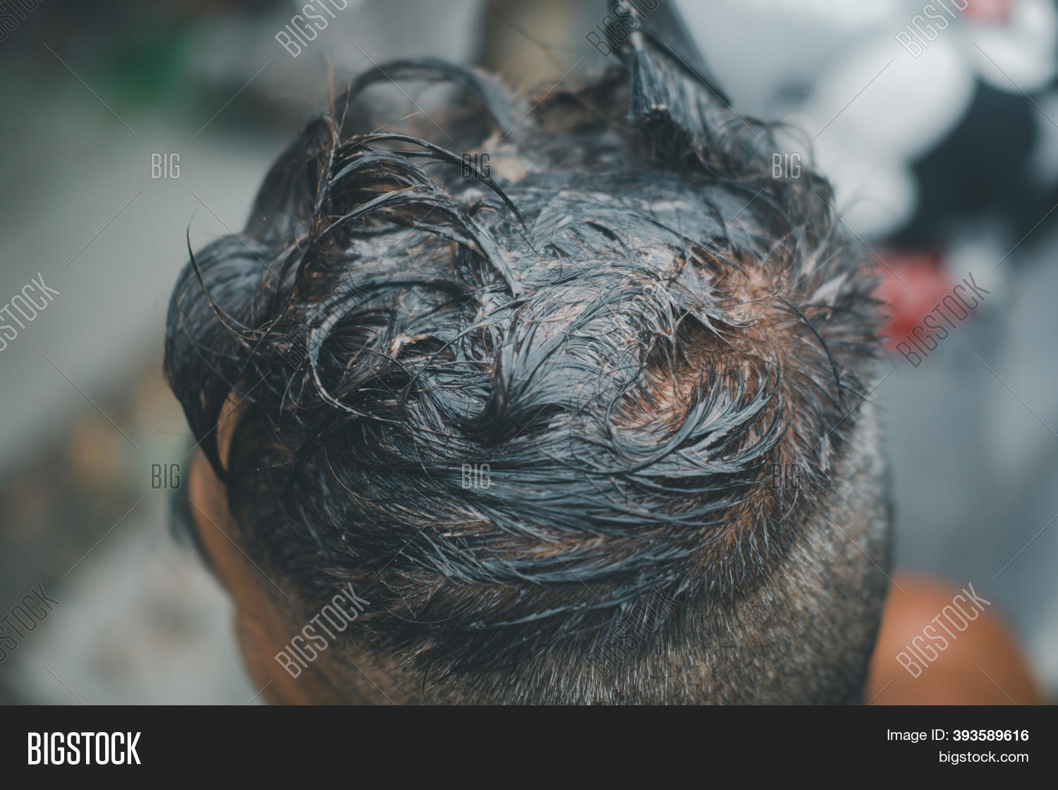 Old Man Dyes His Hair Image & Photo (Free Trial) | Bigstock