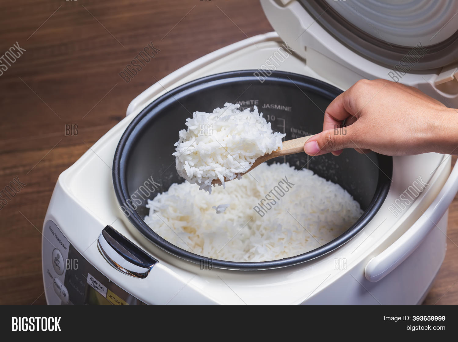 how to cook rice using hand