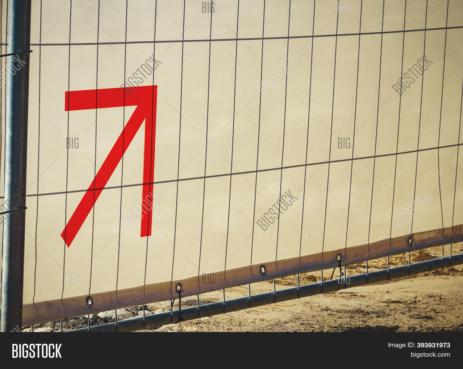 Big Red Arrow On Image & Photo (Free Trial) | Bigstock