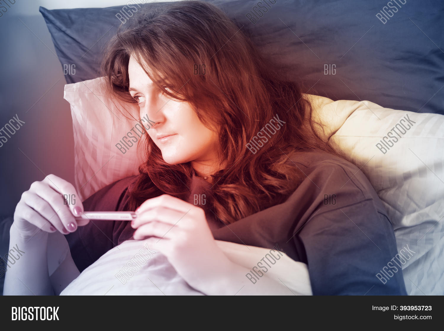 Redhead Woman Flu Image & Photo (Free Trial) | Bigstock