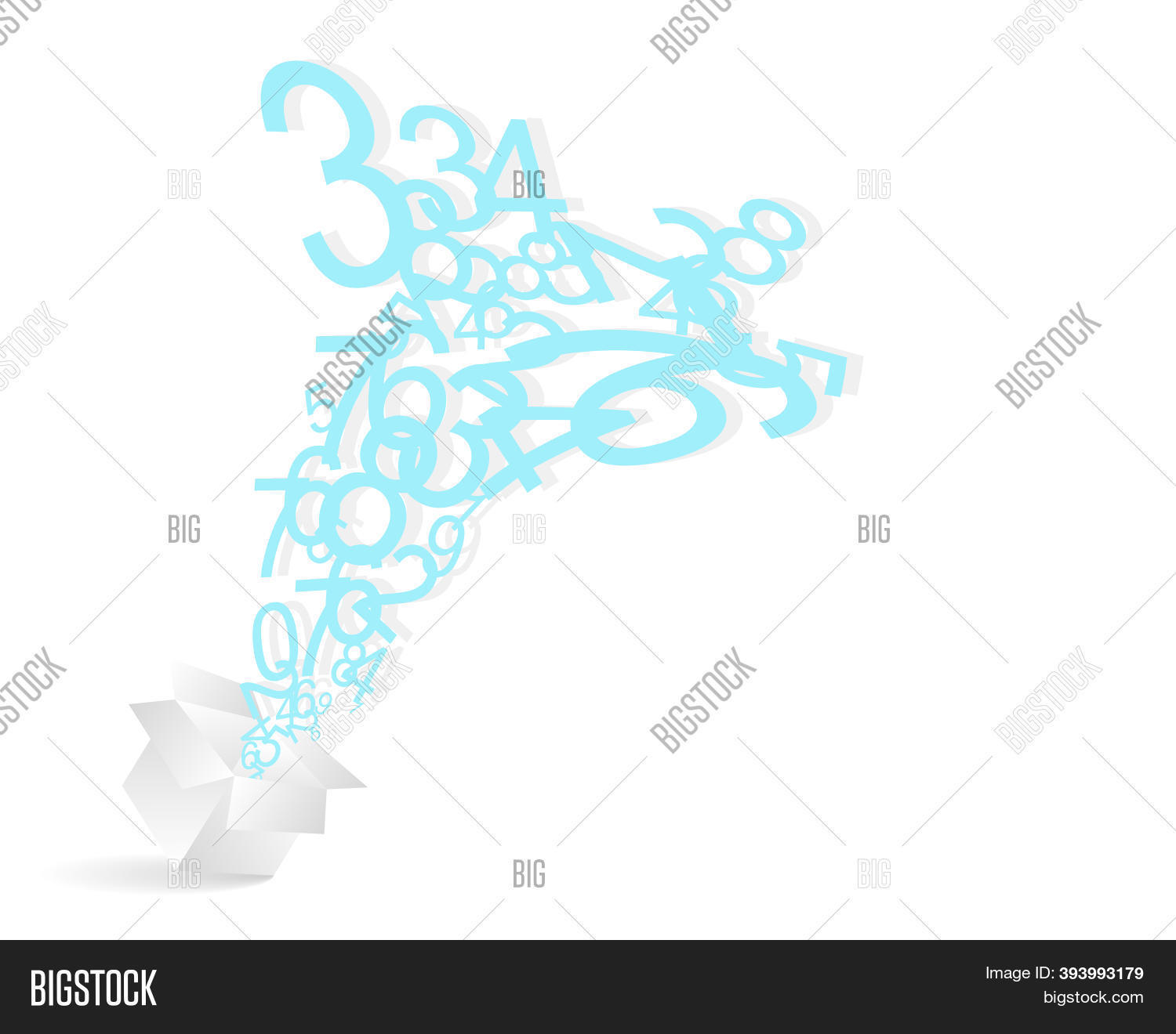 Number Box. Design Image & Photo (Free Trial) | Bigstock