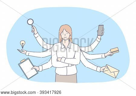 Business Efficiency Cartoon
