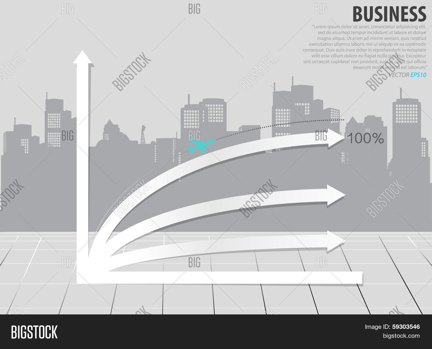 Growth Chart Building Vector & Photo (Free Trial) | Bigstock