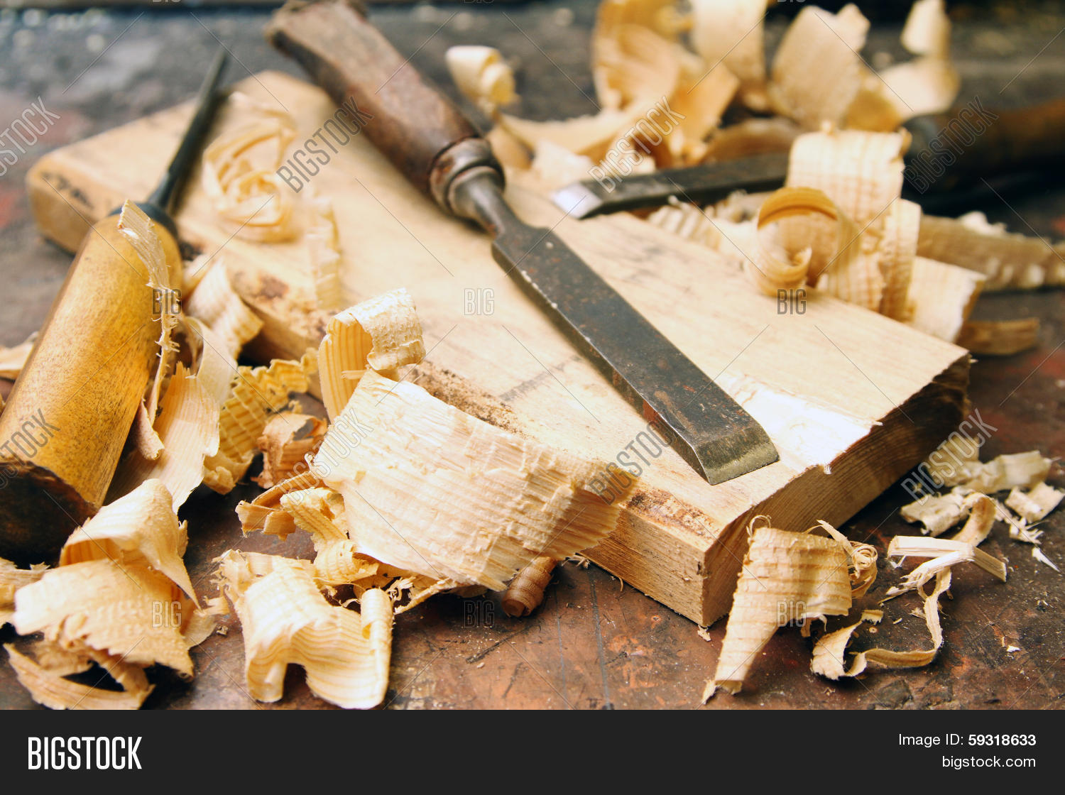 Old Wood Chisels Image & Photo (Free Trial) | Bigstock