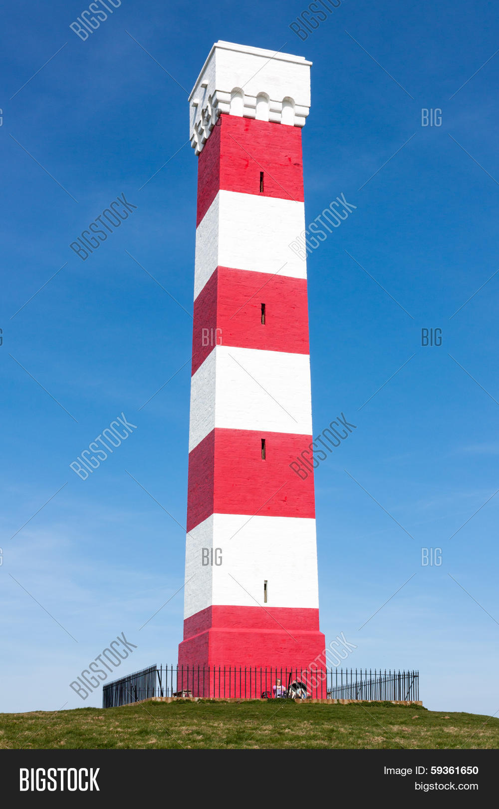 Gribben Head Daymark Image & Photo (Free Trial) | Bigstock