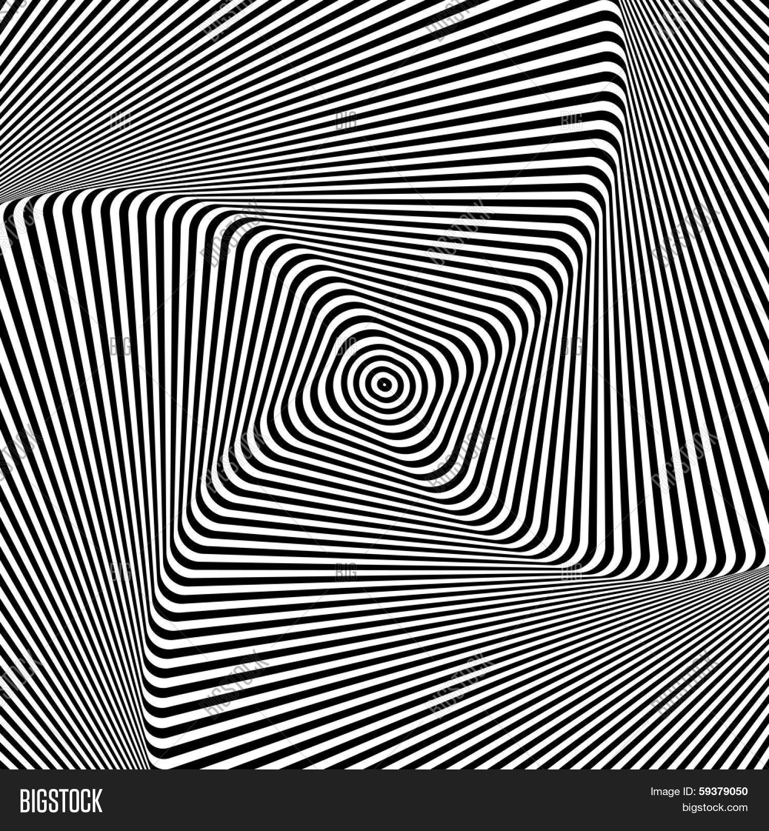 Illusion Rotation Vector & Photo (Free Trial) | Bigstock