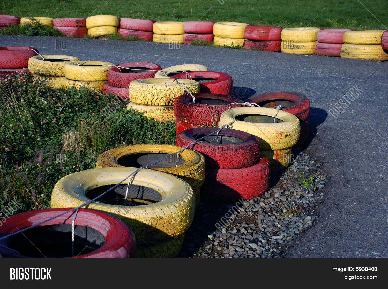 Kart Track Bumps Image & Photo (Free Trial) | Bigstock