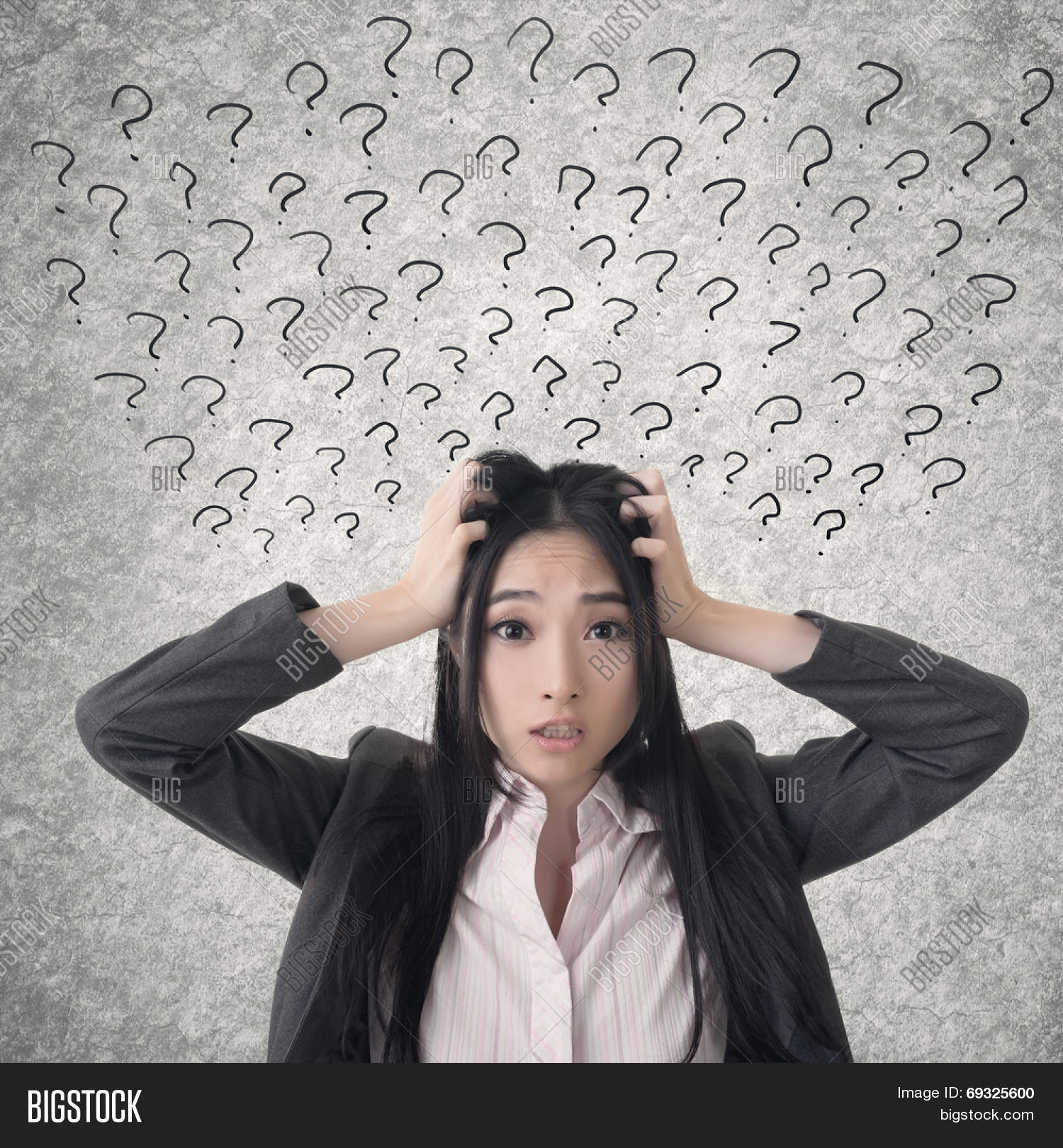 Confused Asian Image & Photo (Free Trial) | Bigstock