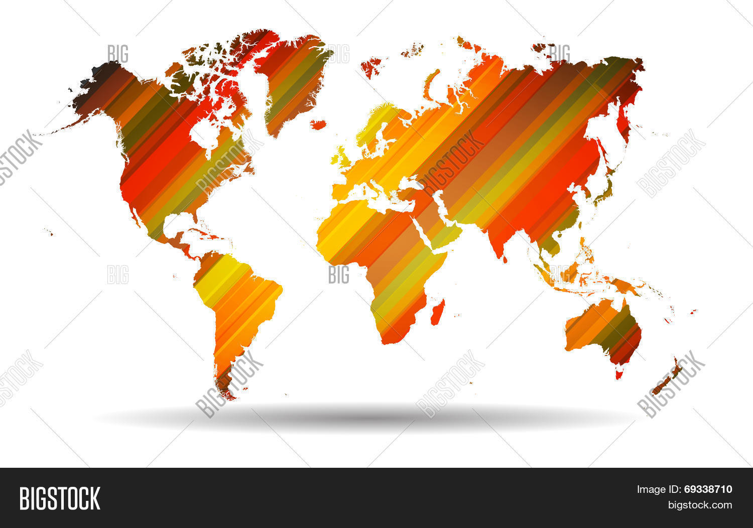 World Map Abstract Vector & Photo (Free Trial) | Bigstock