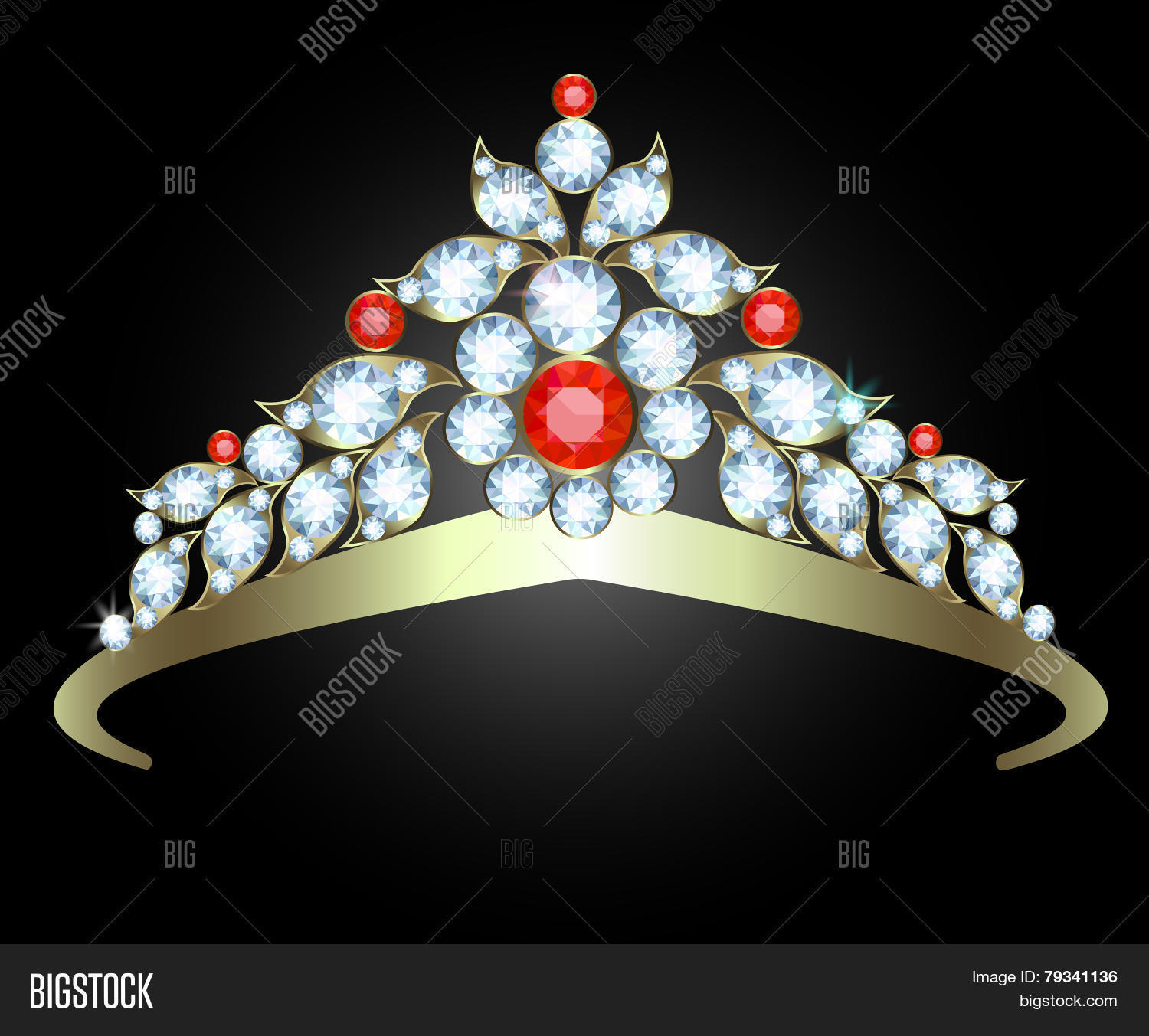 Diadem Vector & Photo (Free Trial) | Bigstock