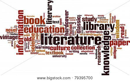 Literature Word Cloud Vector & Photo (Free Trial) | Bigstock