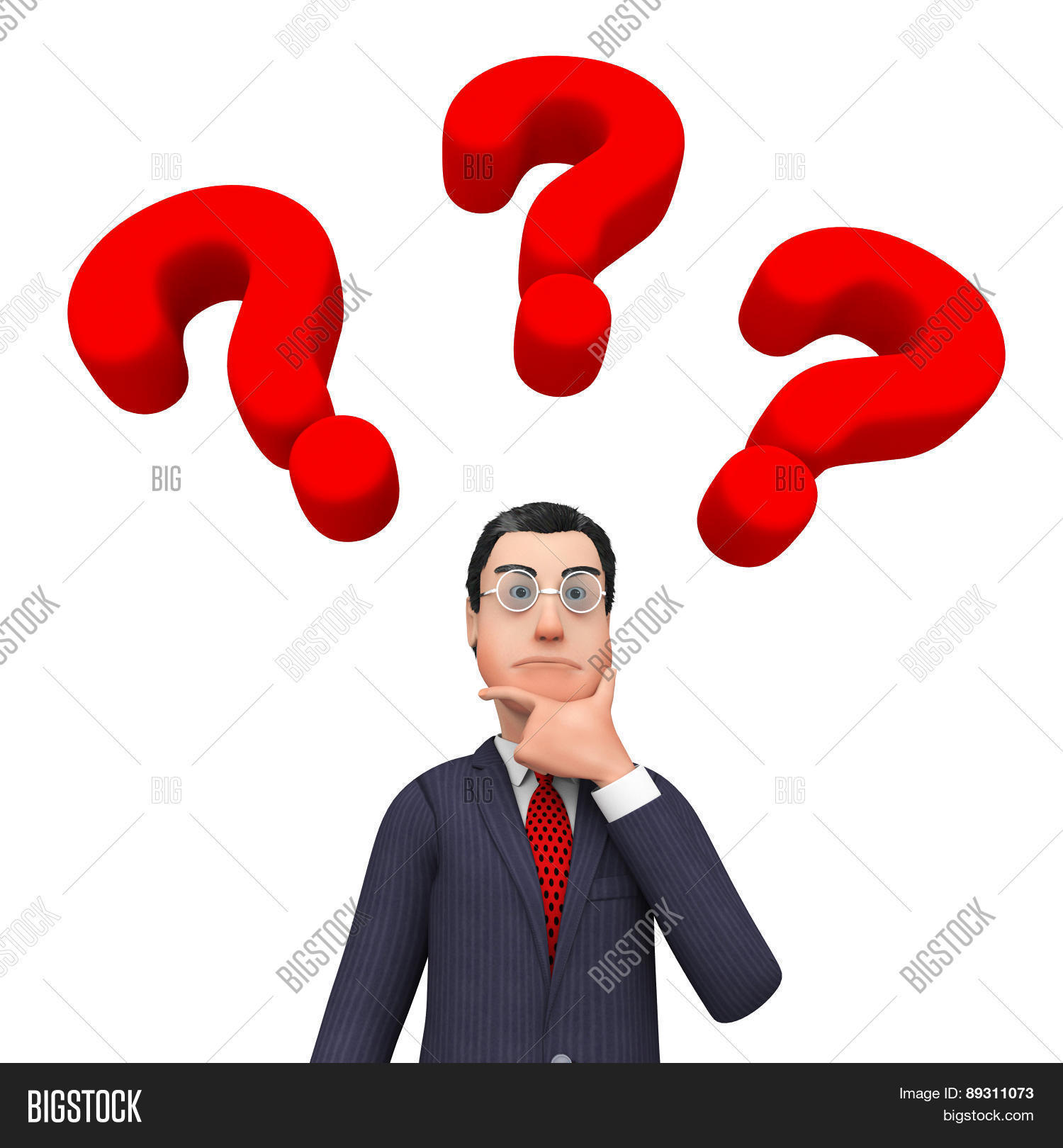 Businessman Thinking Image & Photo (Free Trial) | Bigstock