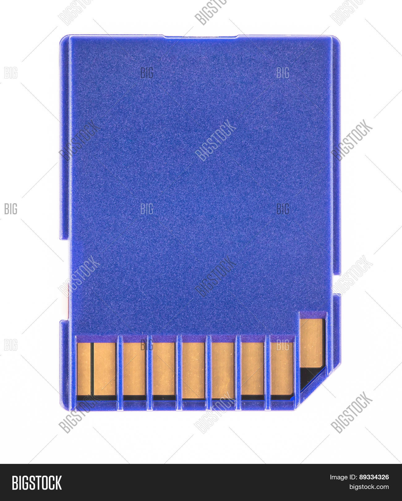 Blue Memory Sd Card Image & Photo (Free Trial) | Bigstock