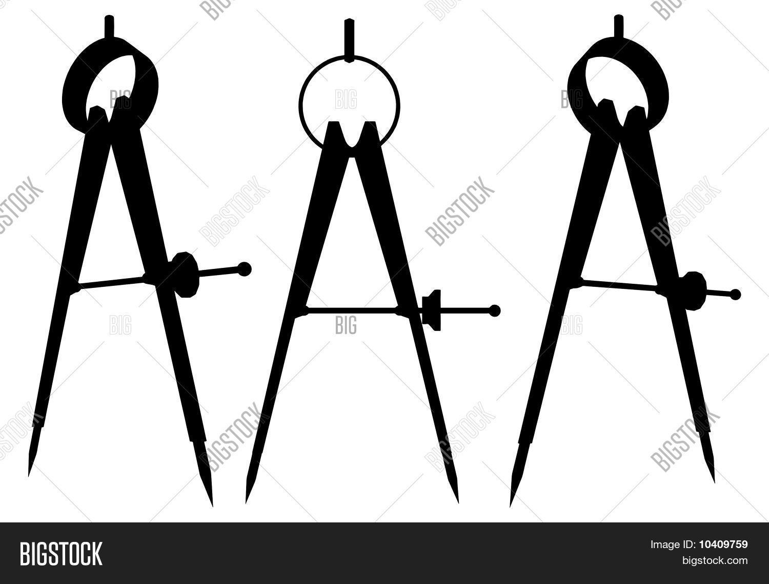 Divider Compasses Vector & Photo (Free Trial) | Bigstock