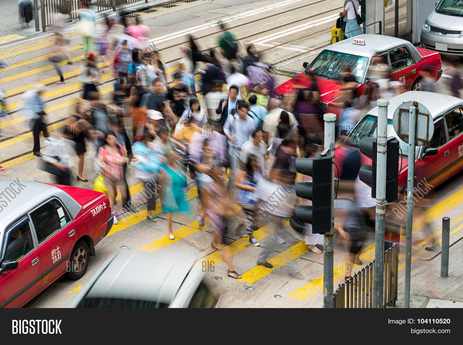 Busy Pedestrian Image & Photo (Free Trial) | Bigstock