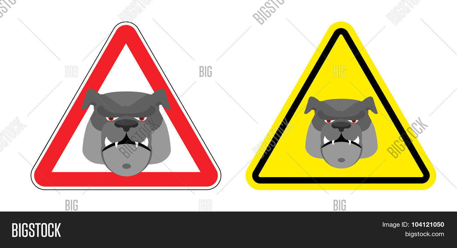 Warning Sign Vector & Photo (Free Trial) | Bigstock