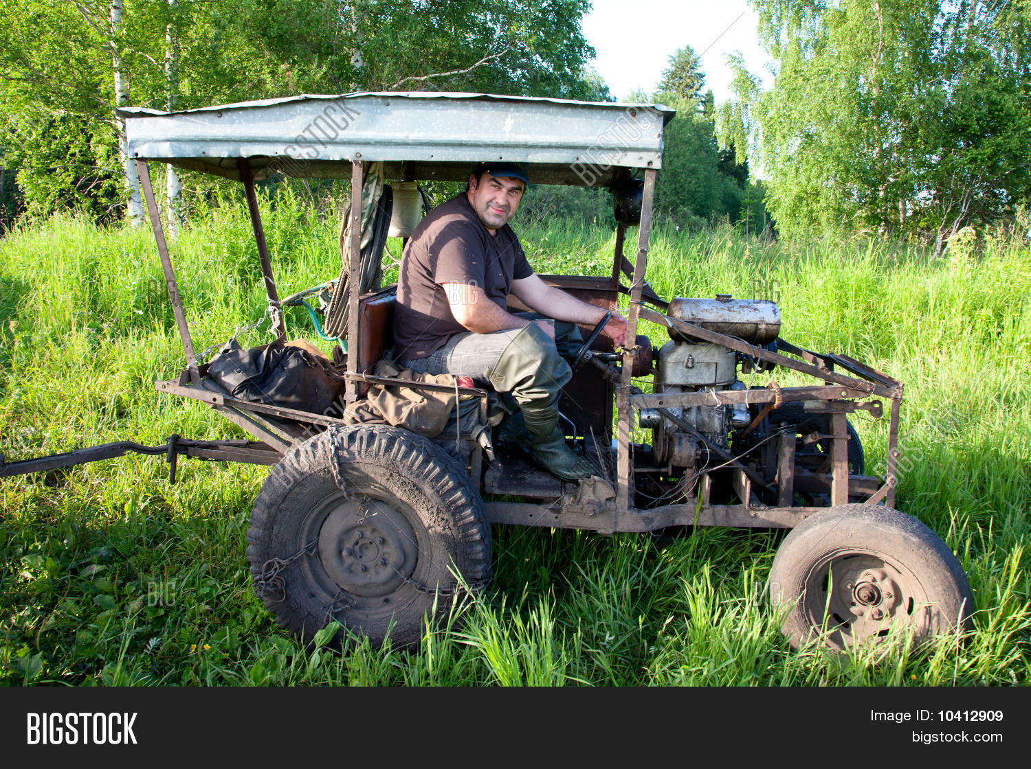 Home-made Tractor Image & Photo (Free Trial) | Bigstock