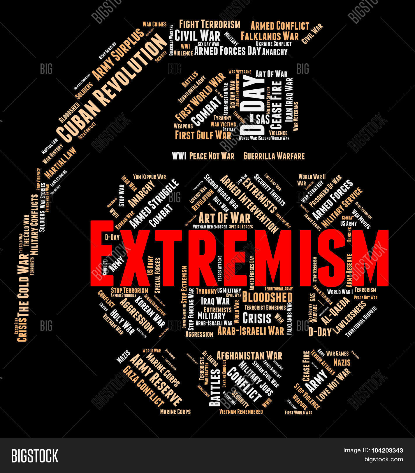 Extremism Word Image & Photo (Free Trial) | Bigstock