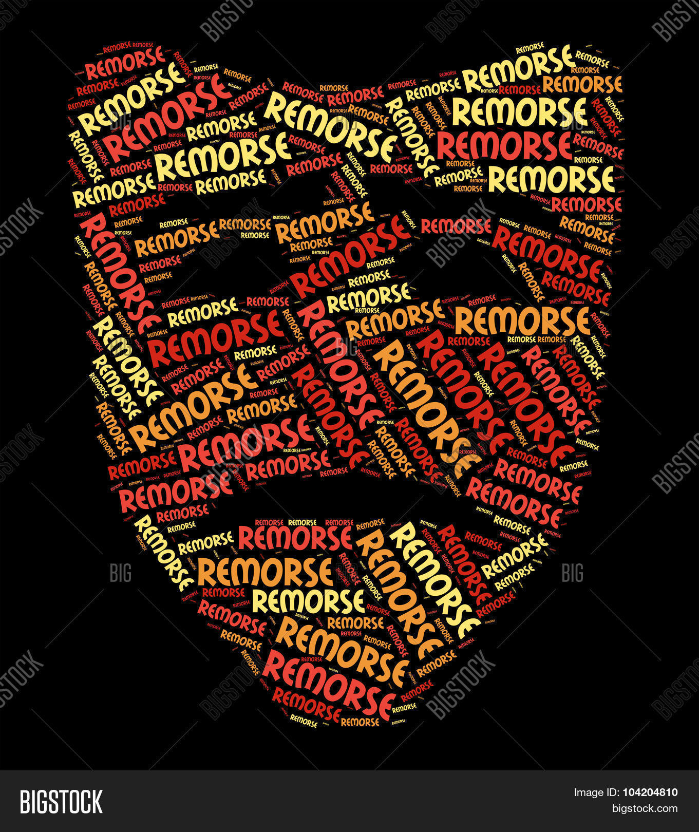 Remorse Word Shows Image & Photo (Free Trial) | Bigstock