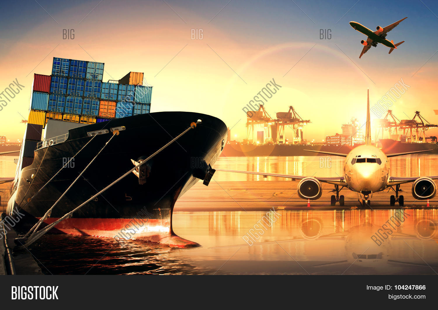 Container Ship Import, Image & Photo (Free Trial) | Bigstock