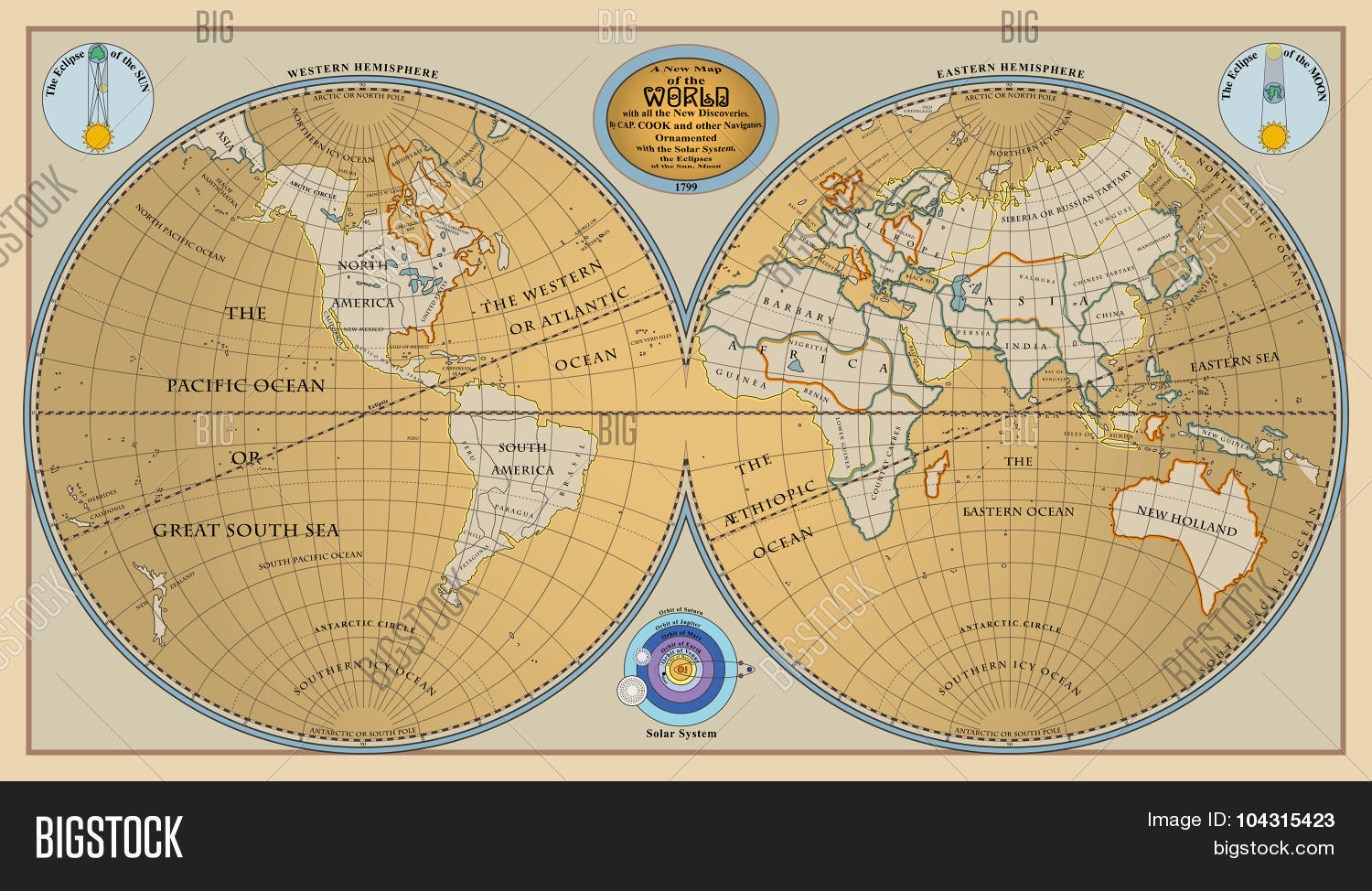 Vector Old Globe, Map Vector & Photo (Free Trial) | Bigstock