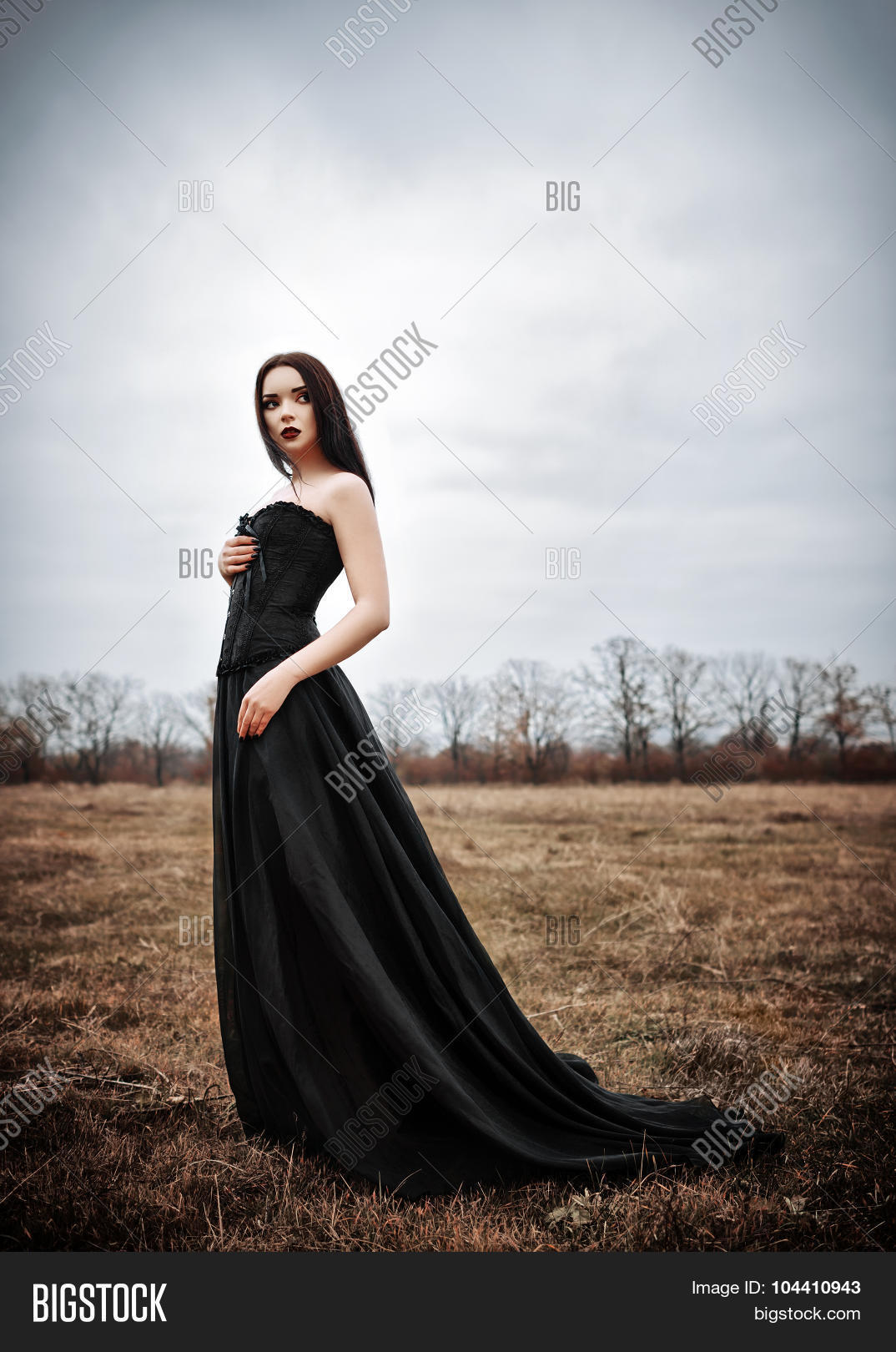 Beautiful Sad Goth Image & Photo (Free Trial) | Bigstock