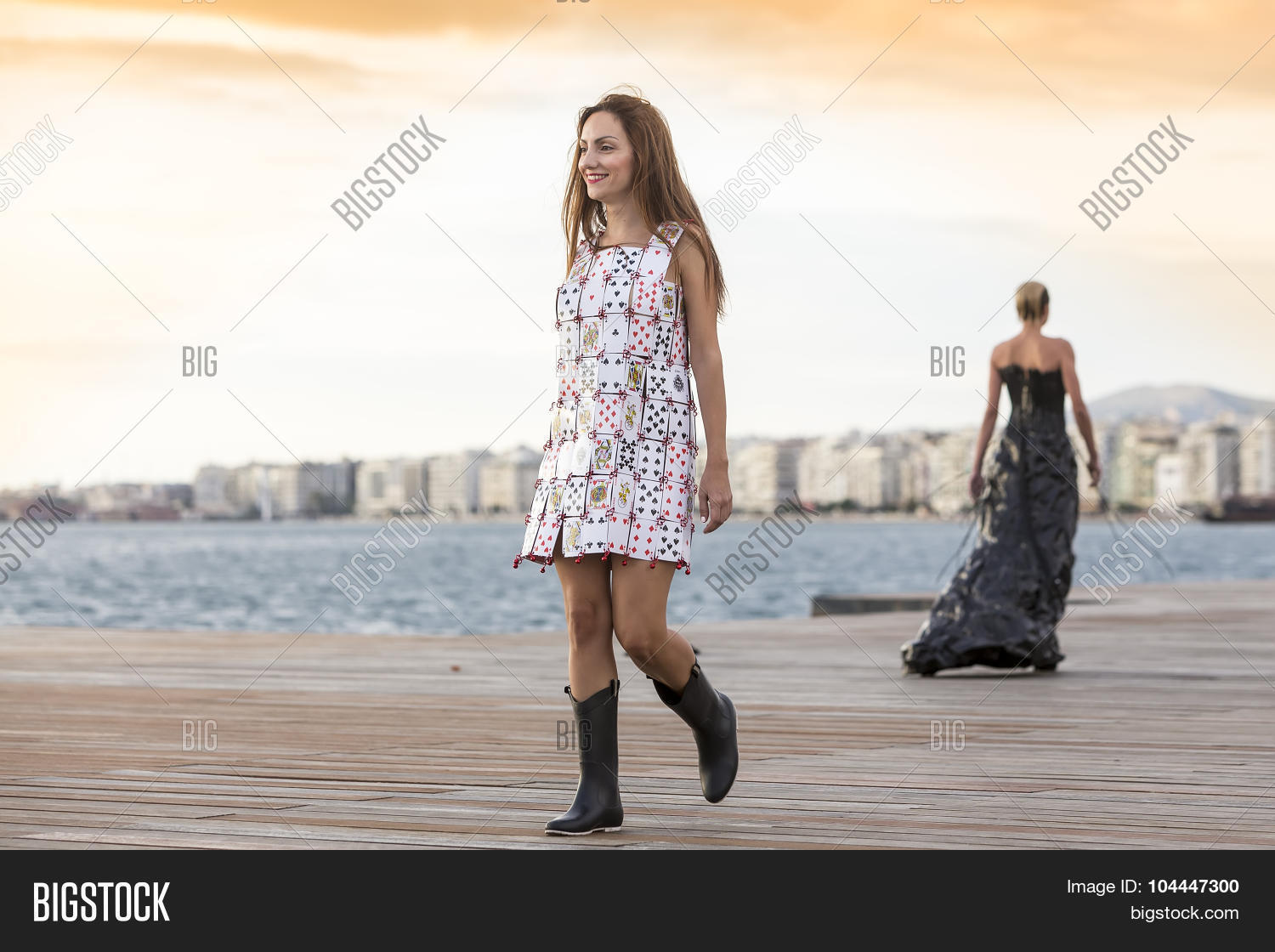 Models Walk During Image & Photo (Free Trial) | Bigstock