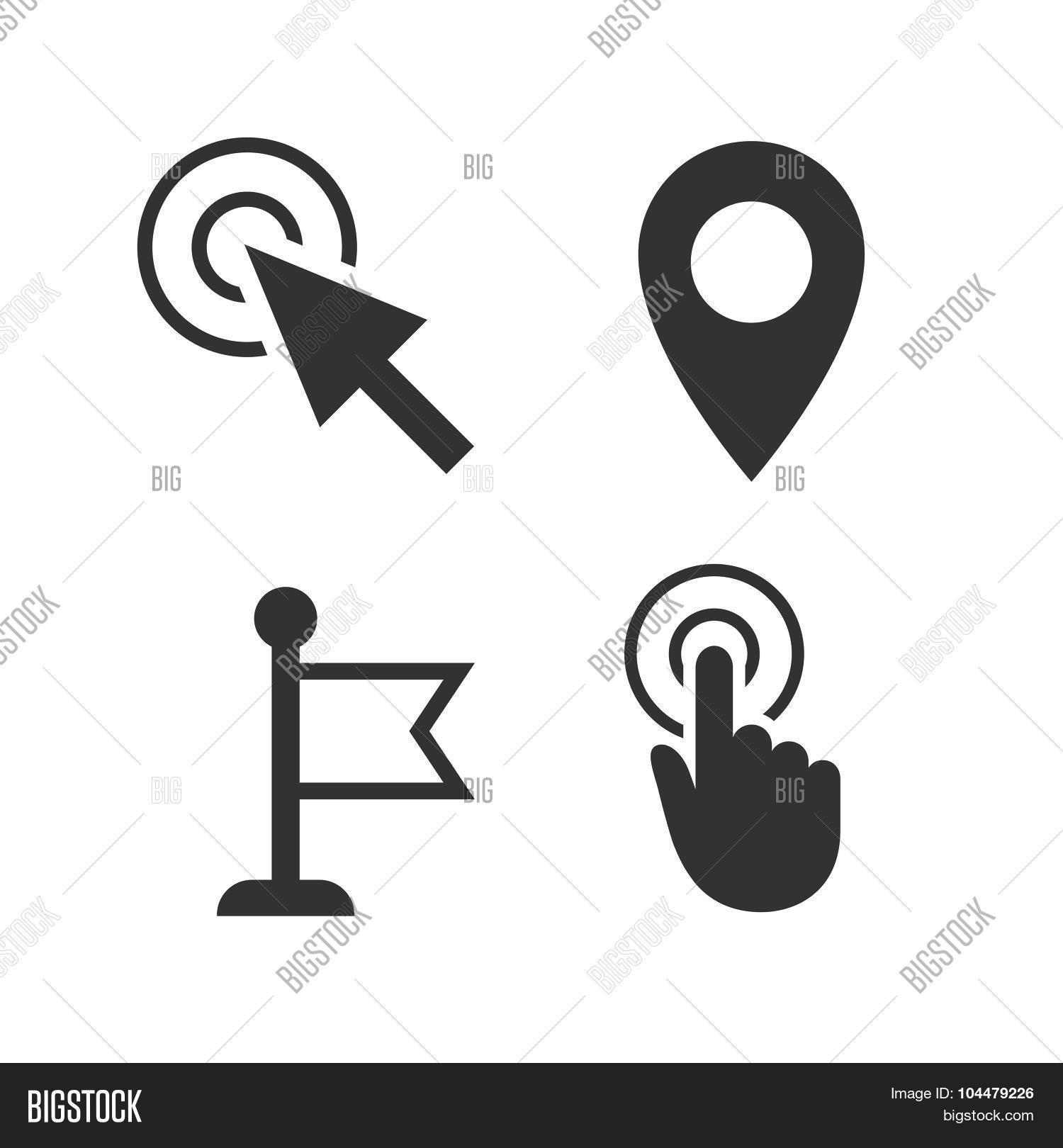 Mouse Cursor Icon Vector And Photo Free Trial Bigstock