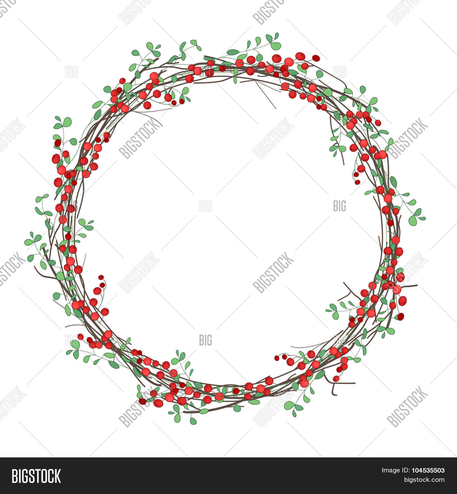 Round Christmas Vector & Photo (Free Trial) | Bigstock