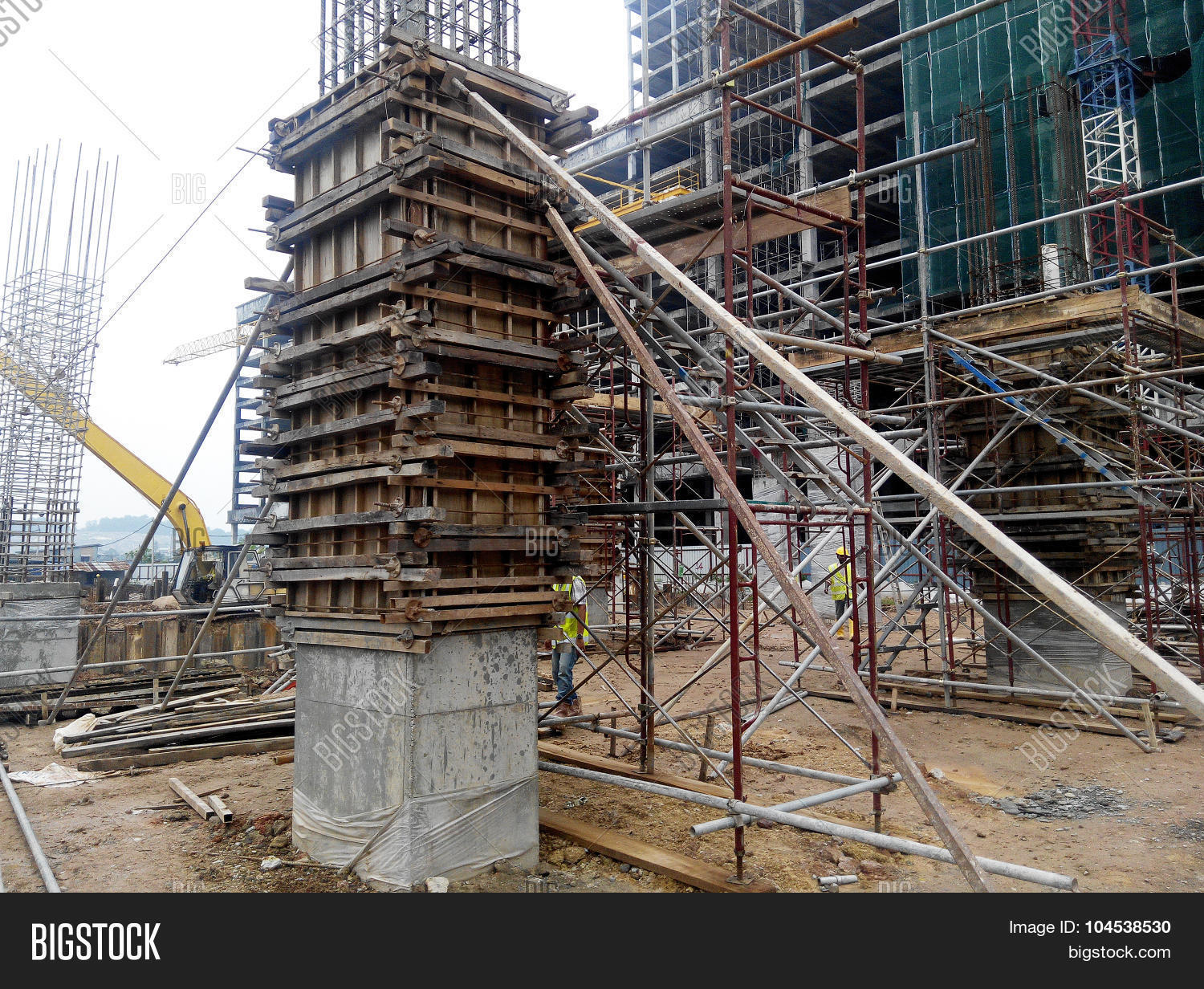 Timber Column Formwork Image & Photo (Free Trial) | Bigstock