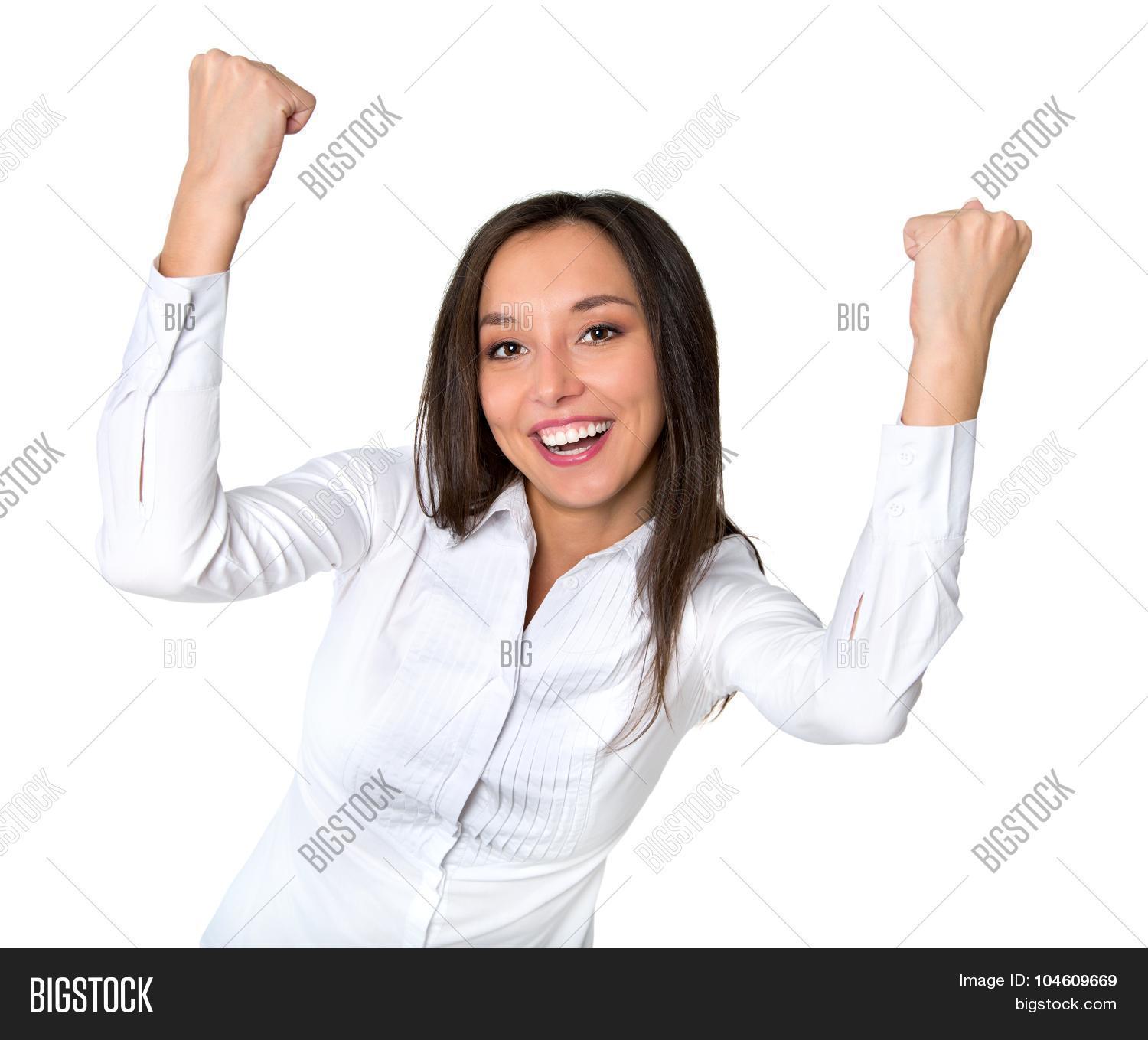 Happy Cheering Image & Photo (Free Trial) | Bigstock