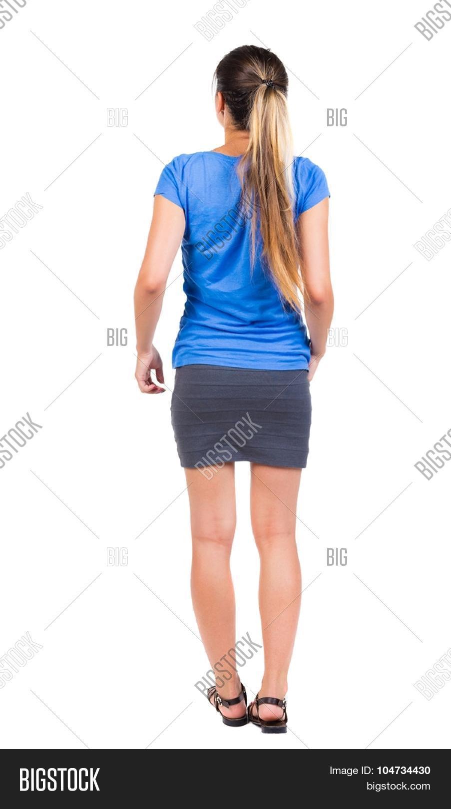 Back View Standing Image & Photo (Free Trial) | Bigstock