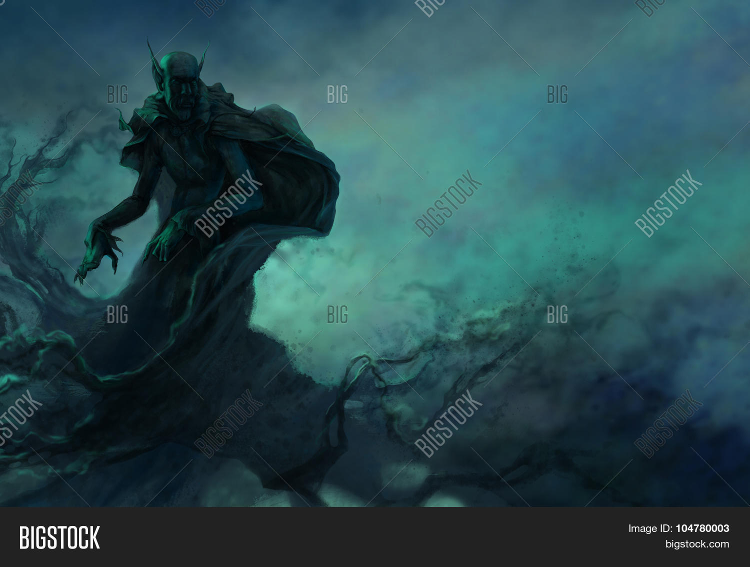 Vampire Night Sky Image & Photo (Free Trial) | Bigstock