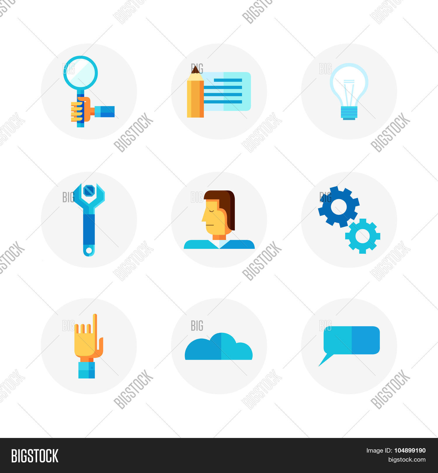 Work Process Vector & Photo (Free Trial) | Bigstock