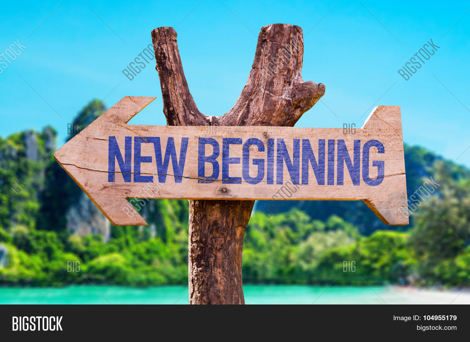 New Beginning Arrow Image & Photo (Free Trial) | Bigstock