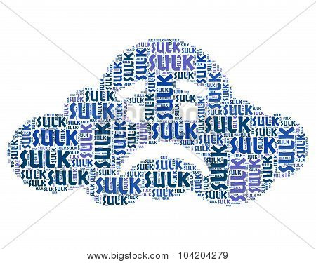 Sulk Word Represents Image & Photo (Free Trial) | Bigstock