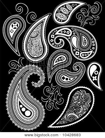 Paisley Designs Vector & Photo (Free Trial) | Bigstock