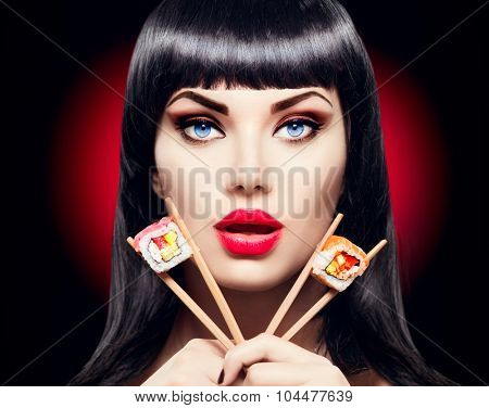 Sushi. Fashion Art Image & Photo (Free Trial) | Bigstock