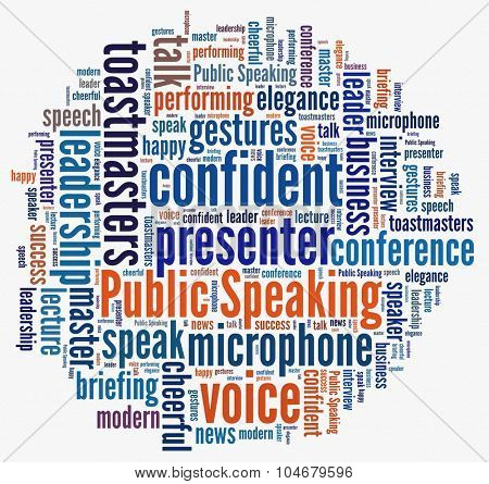 Public Speaking Word Image & Photo (Free Trial) | Bigstock