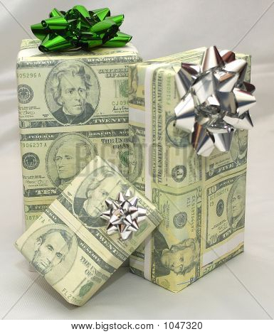 Money Wrapped Presents Image & Photo (Free Trial) | Bigstock