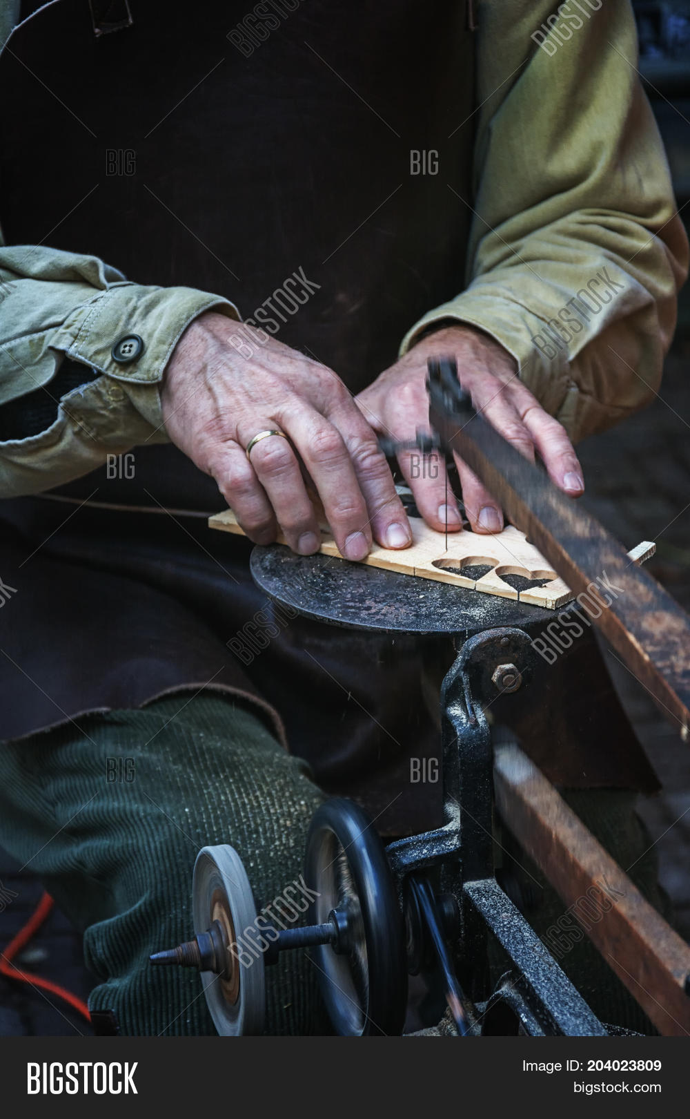 Man Busy Figure Saw Image & Photo (Free Trial) | Bigstock