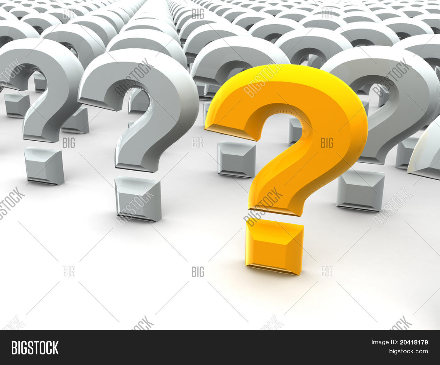 Question Sign. 3d Image & Photo (Free Trial) | Bigstock
