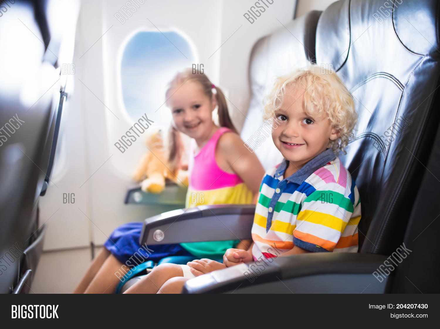 Kids Flying Airplane. Image & Photo (Free Trial) | Bigstock
