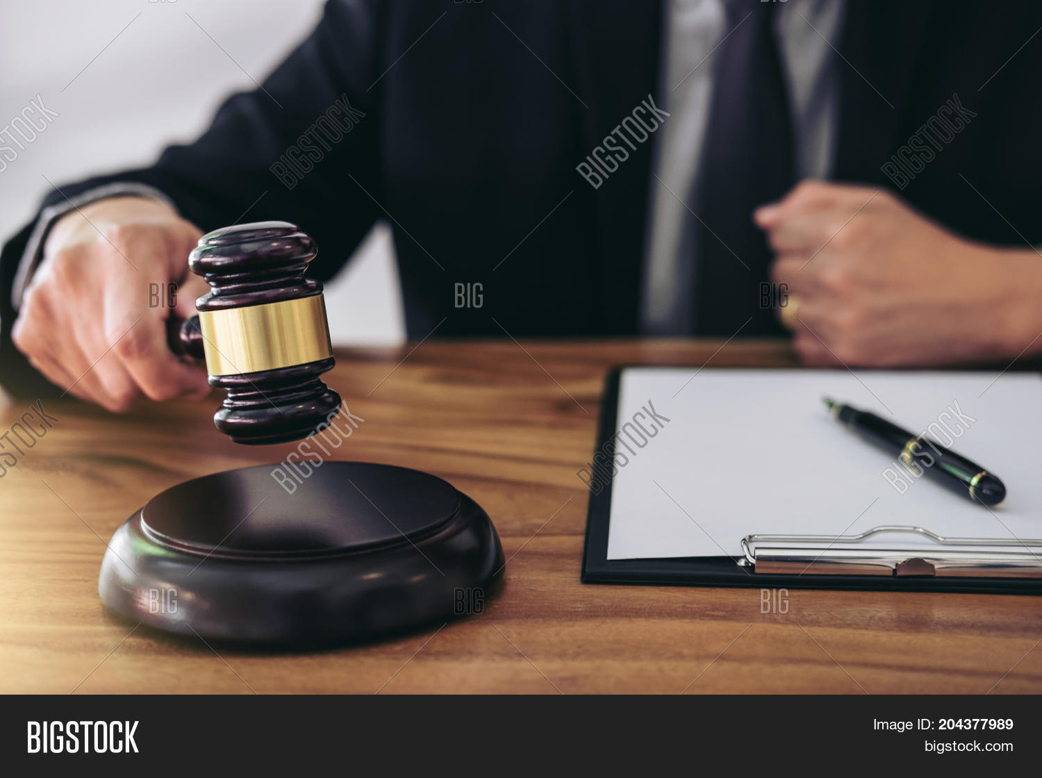 Male Lawyer Judge Hand Image & Photo (Free Trial) | Bigstock