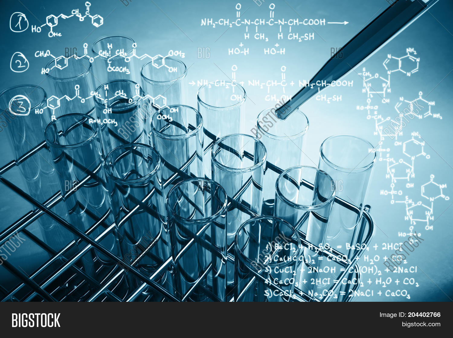 Blue Lab Equipment Image & Photo (Free Trial) | Bigstock