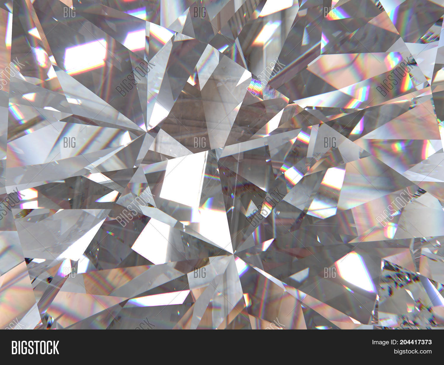 Diamond Crystal Texture