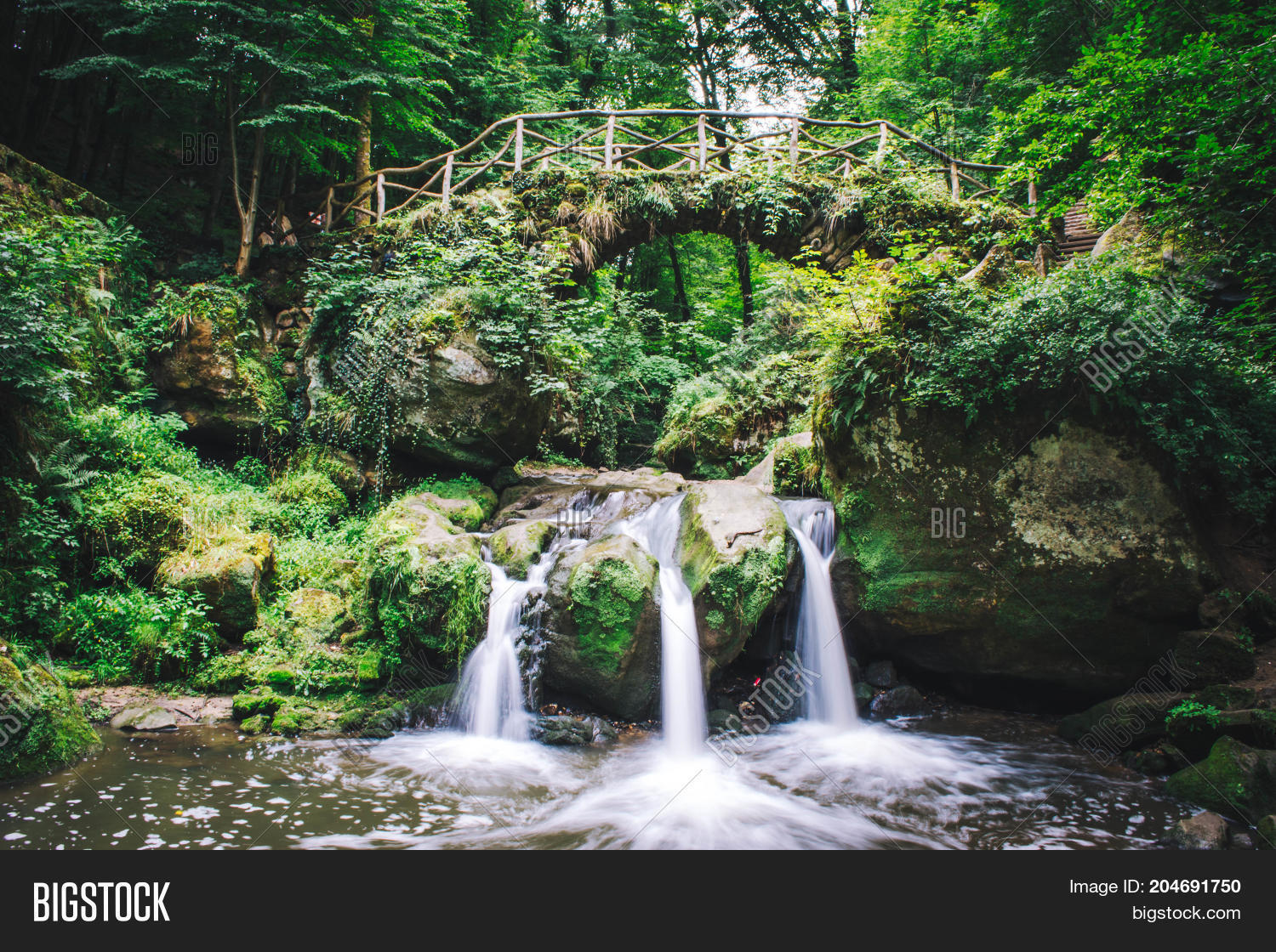 Stone Bridge Over Image & Photo (Free Trial) | Bigstock