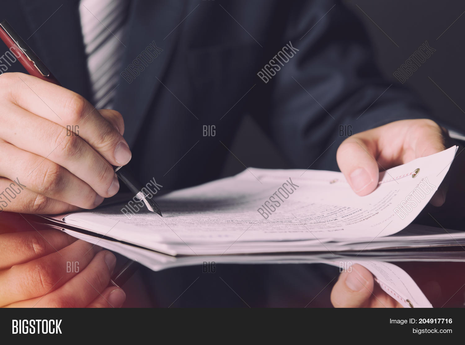 Notary Signing Image & Photo (Free Trial) | Bigstock