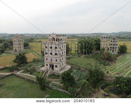 Kaiping Diaolou Image & Photo (Free Trial) | Bigstock